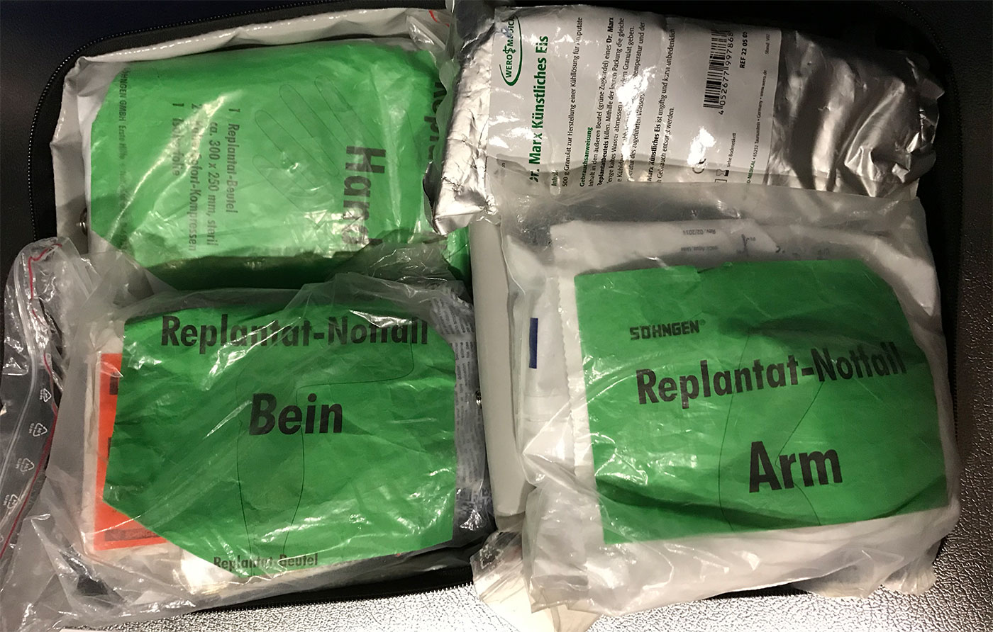 Replantat-Beutel - Notfallmedizin Ludwigsburg