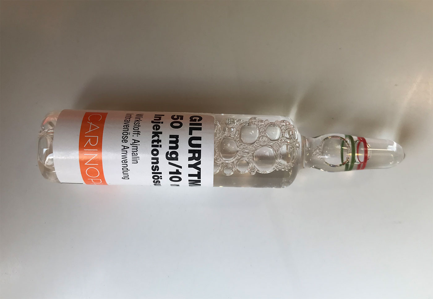 Ajmalin | Gilurytmal® - Notfallmedizin Ludwigsburg